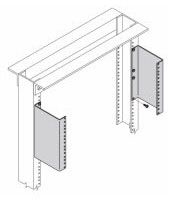 BLINE SB58502YZ RACK STANDOFF BRACKET 3 7/16-IN. HEIGHT 2 MTG SPACE ...