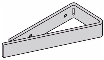 BLINE SB59266NB END BUMPER RAIL GUARD 6" DEPTH NETWORK BLUE | Gordon ...