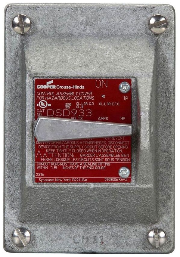 Crouse-Hinds DSD939 Sp Tumb-Switch | Gordon Electric Supply, Inc.