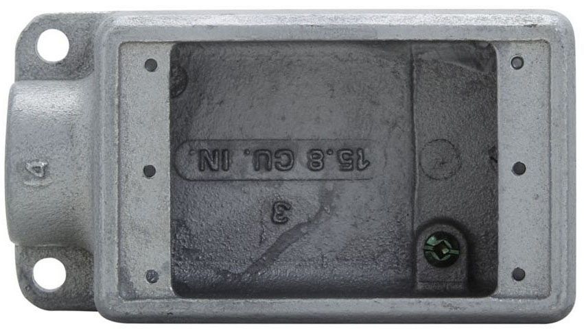 Crouse-Hinds FD2 1-Gang Device Box | Gordon Electric Supply, Inc.