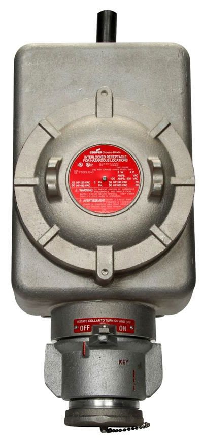 Crouse-Hinds FSQC61040 Df Interlock Receptacle/Switch | Gordon Electric ...