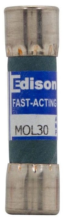 Edison MOL30 250V Midget Fuse | Gordon Electric Supply, Inc.