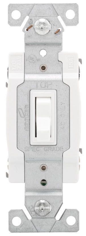 4-way Toggle Switch EATON 15-Amp - Standard Grade With Push And Side ...