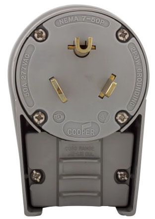 COOPER 5705AN GRD ANG PLUG N7-50P | Gordon Electric Supply, Inc.
