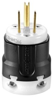 Cooper AH5266 Plug 15A 125V 2P3W Straight Bw | Gordon Electric Supply, Inc.