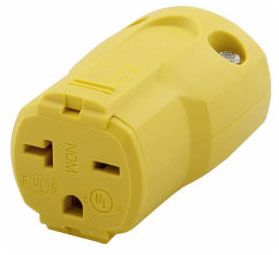 COOPER AH5469Y 20A 250V 2P 3W YL CONN | Gordon Electric Supply, Inc.
