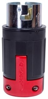 Cooper CS6365EX Plug 50A 125/250V 3P4W H/L Nylon Black | Gordon ...