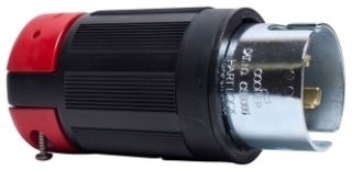 Cooper CS8365EX Plug 50A 250V 3Ph 3P4W H/L Nylon Black | Gordon ...