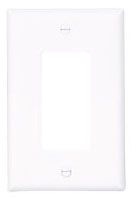 Cooper PJ26W Wallplate 1-Gang Decorator Polycarbonate Mid-Size White ...