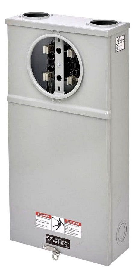 B-Line 114-TB Meter Enclosure, W/Test Block 100A 4 Pt | Gordon Electric ...