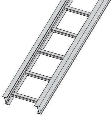 B-Line 24A06-36-120 Straight Section 120" Cable Tray | Gordon Electric ...
