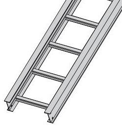B-Line 26A12-36-120 Straight Section 120" Cable Tray | Gordon Electric ...