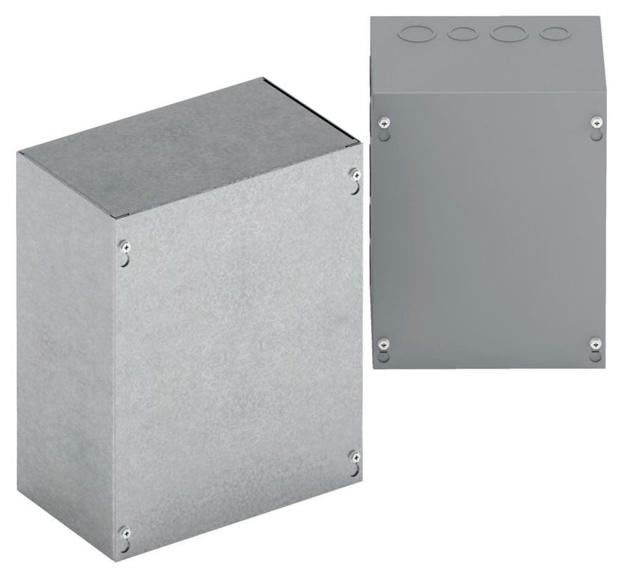 B-Line 884SC Screw Cover Enclosure W/Ko 8X8X4 | Gordon Electric Supply ...