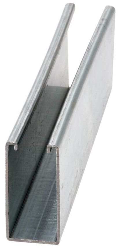 B-Line B11-240GLV Channel, 3-1/4"" X 1-5/8"", 12 Ga, 240"", Galvanized ...