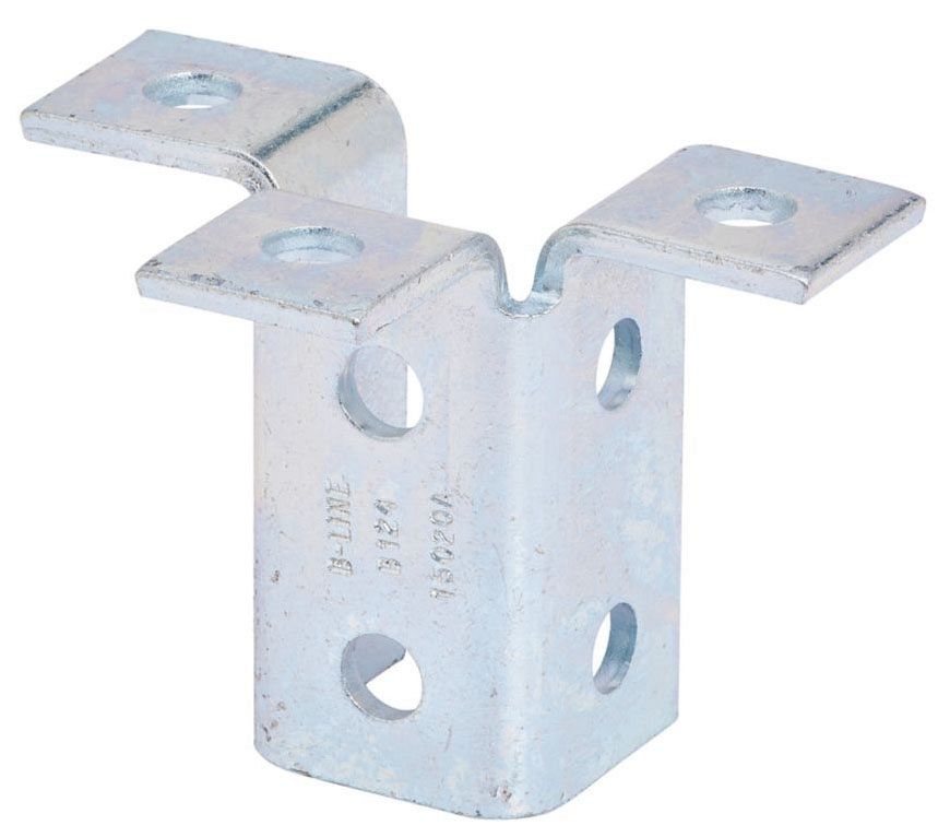 B-Line B124ZN 9-Hole Triple Wing Connection, Zinc Plated | Gordon ...