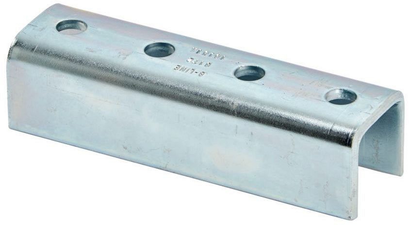 B-Line B172HDG 4-Hole Splice Clevis B22 Or B52A Channel, Hd Galvanized ...