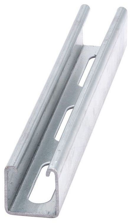 B-Line B22S58-120GLV Channel, 1-5/8"" X 1-5/8"", 11/16"" X 2-5/8 ...