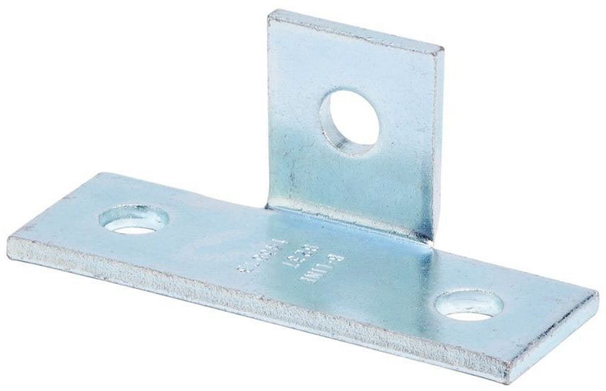 B-Line B237ZN 3-Hole Offset Bent Tee, Zinc Plated | Gordon Electric ...