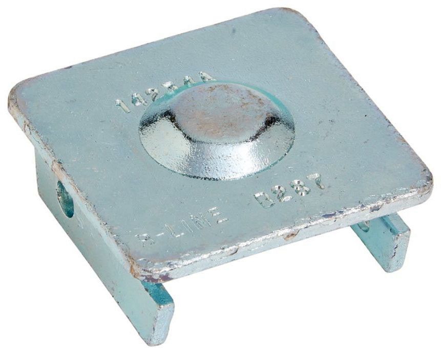 B-Line B287ZN Channel End Cap, 1-5/8"" X 1-5/8"" B22 Channel, Zinc ...