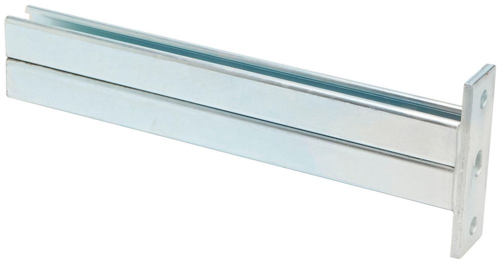 B-Line B297-30ZN Double Channel Bracket, 30"", Zinc Plated | Gordon ...