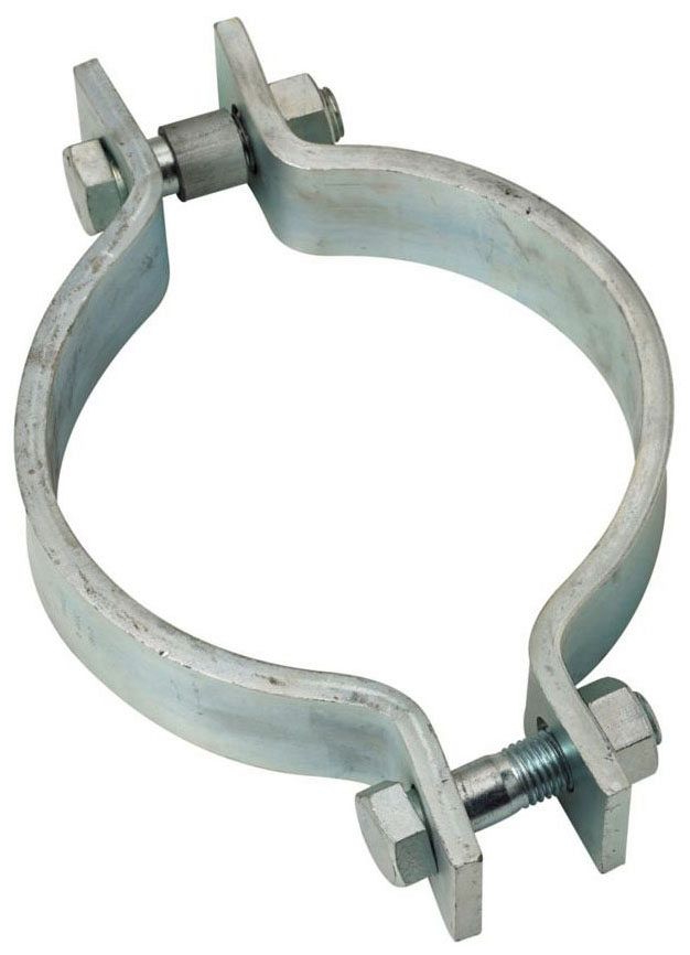 B-Line B3142-3-ZN Heavy Duty Pipe Clamp, 3"", 3/4""-10 X 2-3/4"" Bolt ...
