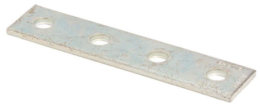 B-Line B341ZN 4-Hole Splice Plate, Zinc Plated | Gordon Electric Supply ...