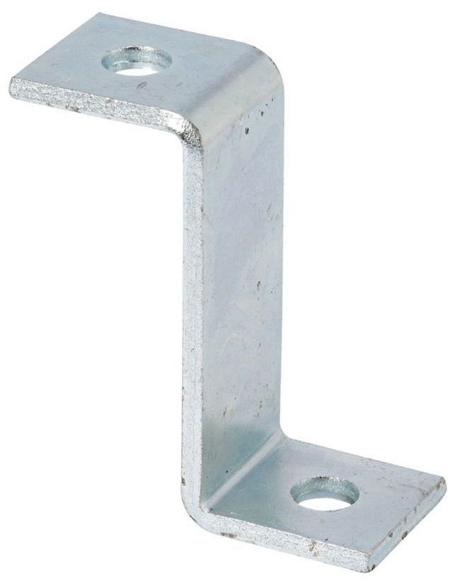 B-Line B407-4ZN 2-Hole Z-Support, 4"", Zinc Plated | Gordon Electric ...