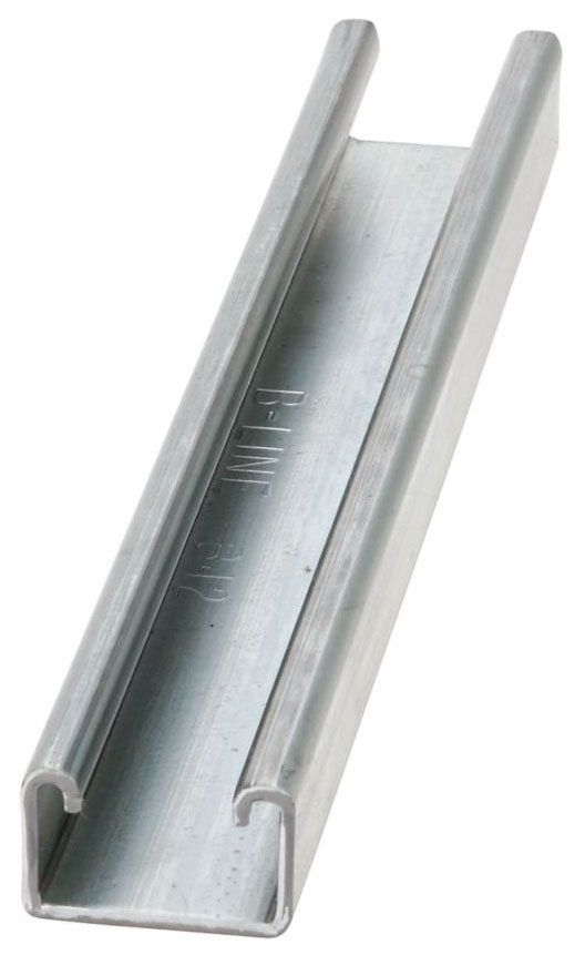 B-Line B42-120SS4 Channel, 1"" X 1-5/8"", 12 Ga, 120"", Stainless Steel ...