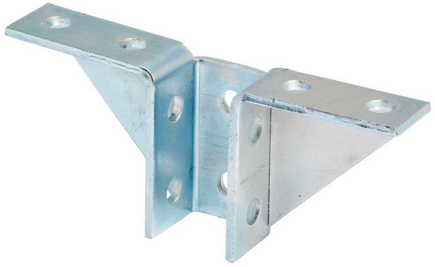 B-Line B495ZN 10-Hole Double Wing Gussetted Connection, Zinc Plated ...