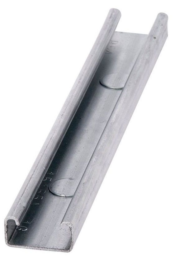 B-Line B54KO6-120GLV Channel, 13/16"" X 1-5/8"", 7/8"" Knockouts, 14 Ga ...