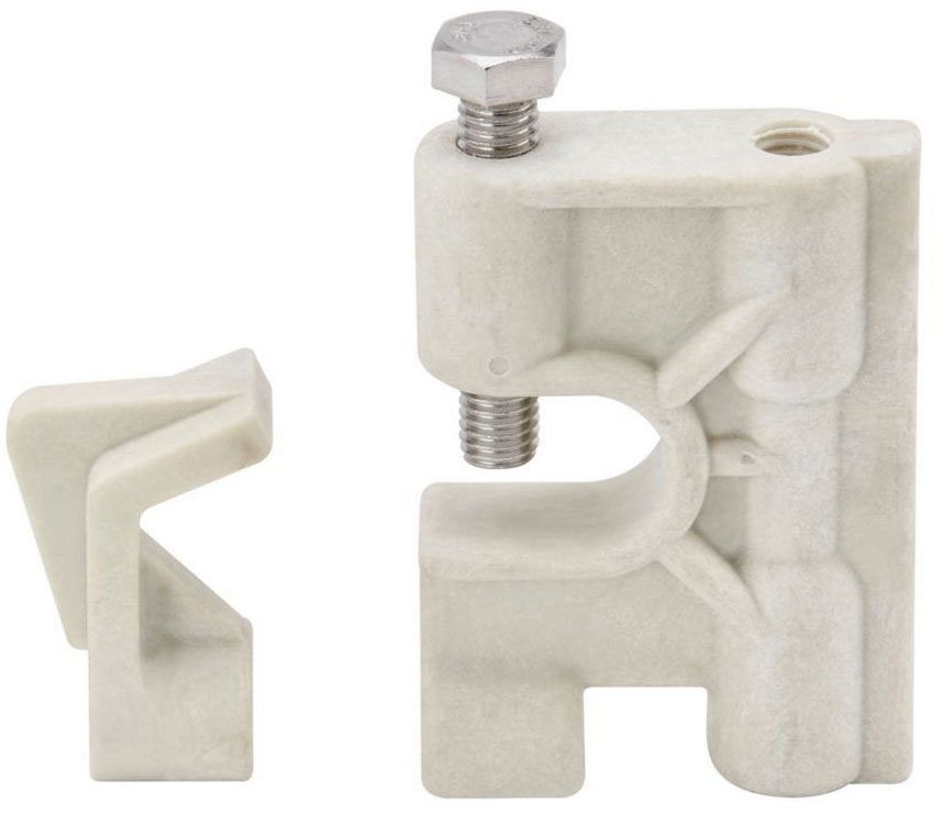 B-Line BFV751J-1/2 Beam Clamp, Clip Included, 1/2""-13, Fiberglass ...