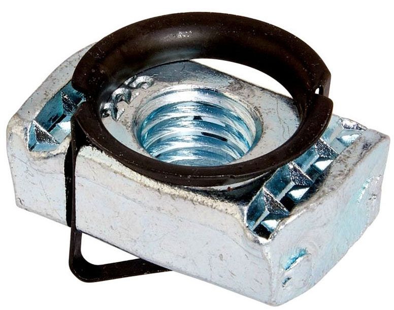 B-Line BMT-10YZN Twirl-Nut, Metric, M10 X 15, 3/8"" Nut, Yellow Zinc ...