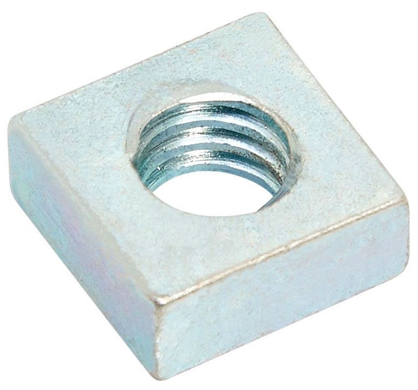 B-Line NUTSQ-1/4-ZN Machine Square Nut, 1/4"", Zinc Plated | Gordon ...