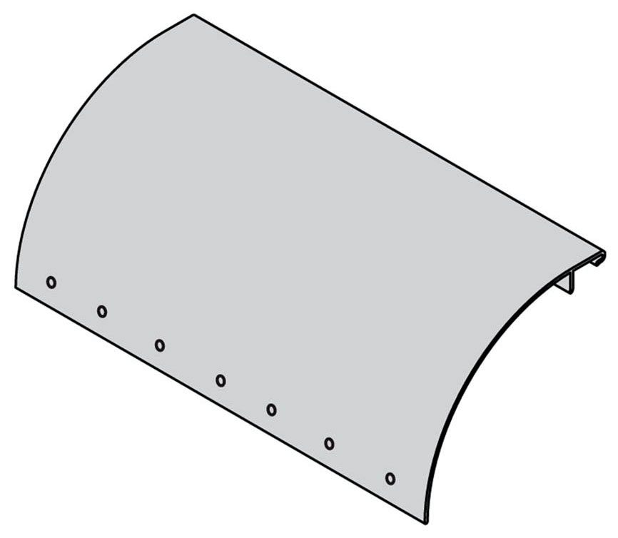 B-Line SB13ALDO12FB Drop-Out Alum C-Channel Stringer | Gordon Electric ...