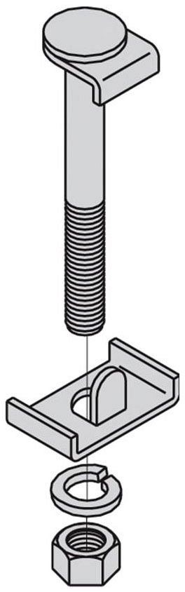 B-Line SB2003ABZ Pair Of J Clips | Gordon Electric Supply, Inc.