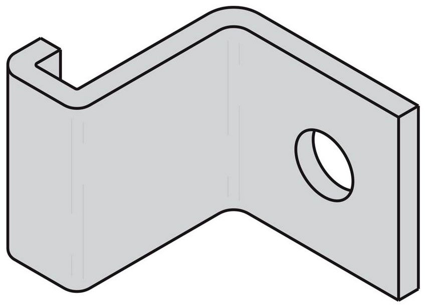 B-Line SB2114A2FB Raceway Wall Clamp Kit | Gordon Electric Supply, Inc.