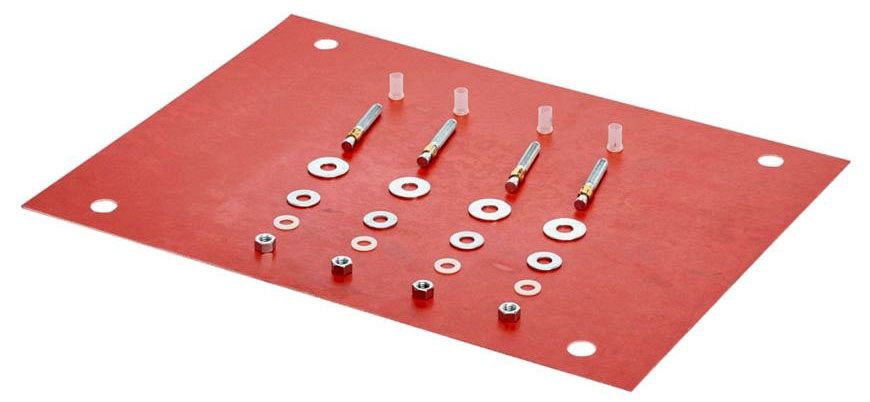 B-Line SB254401 Self-Supported Relay Rack Isolation Kit, Retrofit, 19 ...