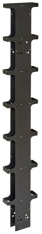 B-Line SB57166D084AL Vertical Cabling Section, Double, 84"" H, 12-3/4 ...