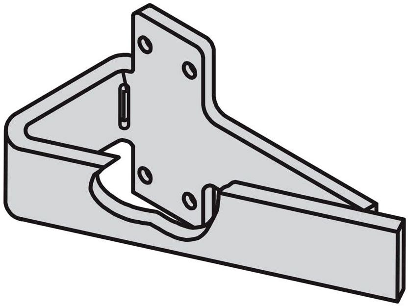 B-Line SB59267TG End Bumper Rail Guard, 7"" Depth, Telco Gray | Gordon ...