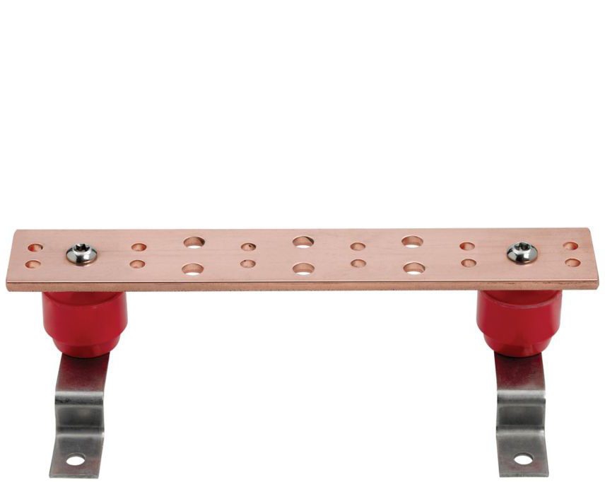 B-Line SBTGBK Telecommunications Grounding Bar Asembly & Kit, 12"" Len ...