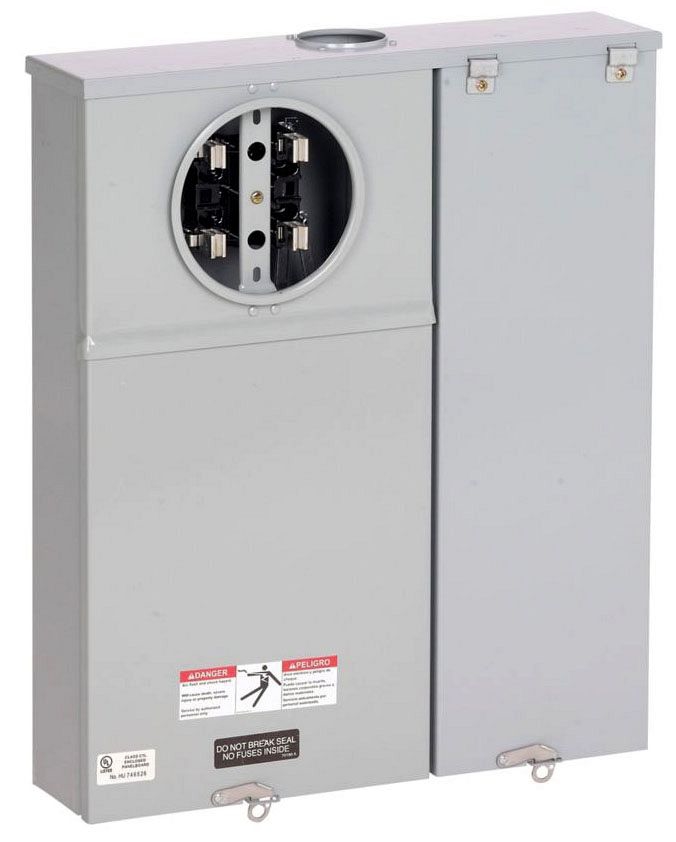 B-Line U214-MTB-MS84 Meter/Brk 240V W/Test Block Underground 100A 4 Pt ...