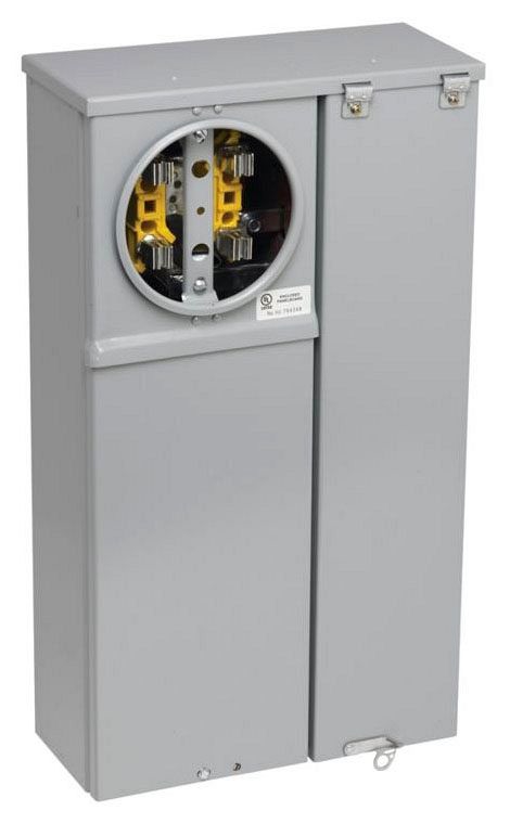 BLINE U2M25R MTR/BKR ENCLOSURE 200A 4 PT | Gordon Electric Supply, Inc.