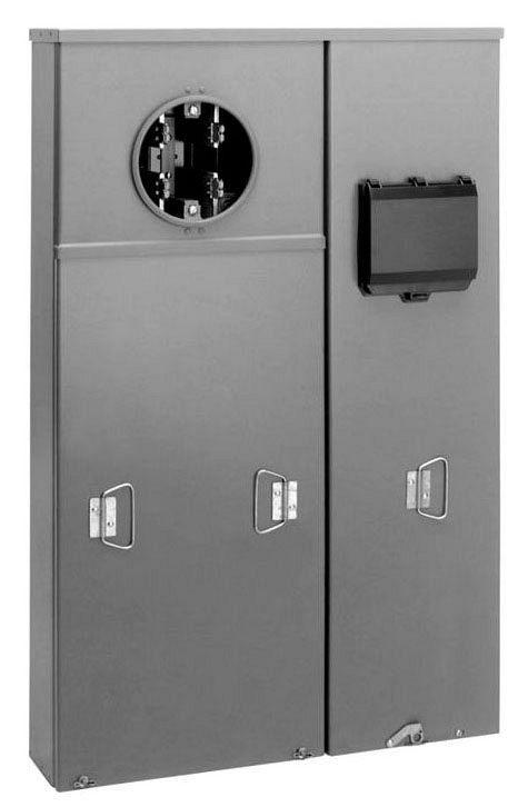 B-Line U4042MCC Meter/Breaker 240V 400A 2 Main Mcc Skt | Gordon ...