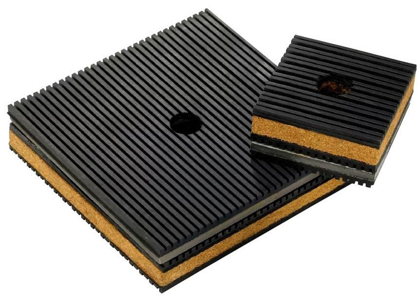 B-Line VRP-16 4X4 Rubber Vibration Pad | Gordon Electric Supply, Inc.