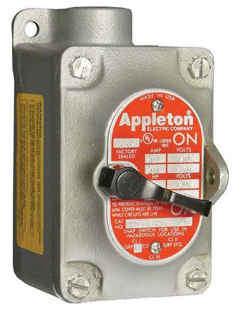 APPLETON EFDC175-3MS 3P MANUAL CONTACTOR | Gordon Electric Supply, Inc.