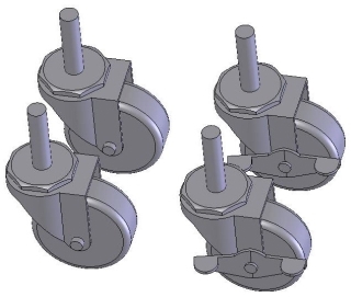 GREENLEE 33405 CASTER SET-906 | Gordon Electric Supply, Inc.