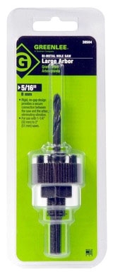 GREENLEE 38504 5/16 HX SHANK ARB | Gordon Electric Supply, Inc.