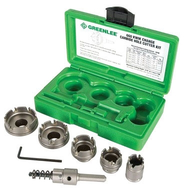 GREENLEE 660 5-PC HOLE CUTTER KIT | Gordon Electric Supply, Inc.