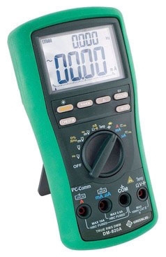 GREENLEE DM-820A AC/DC CAP TEMP TRMS DMM | Gordon Electric Supply, Inc.