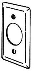 Appleton 2539 Raised Single Receptacle Cover | Gordon Electric Supply, Inc.